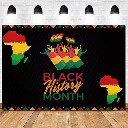 Amazon.com : Black History Month Photography Backdrop African American ...