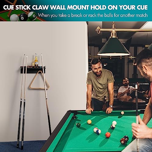 Snapklik.com : XCSOURCE Pool Cue Holder Wall Mount, Cue Stick Claw Rack ...