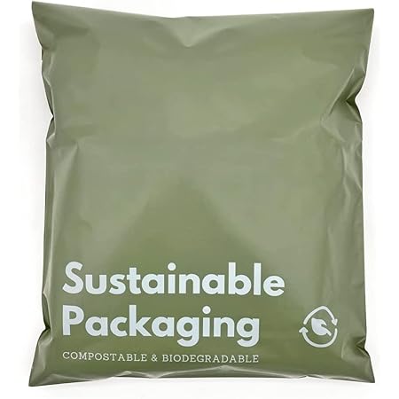 Amazon.com : Compostable Poly Mailer Pack of 100 Size 11 inches x 15 ...
