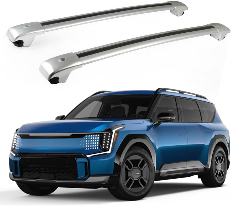 Amazon.com: FTAPACCE Cross Bars Fits for 2024 KIA EV9 GT-Line AWD ...