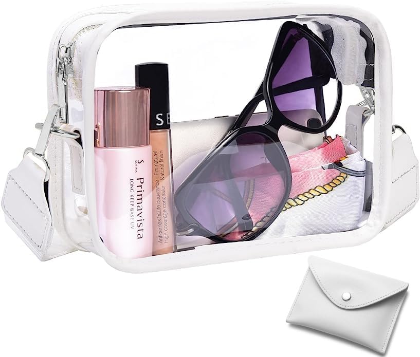 Aewerpec Clear Bags for Concerts PVC Clear Stadium Approved Clear ...