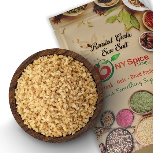 Amazon.com : NY Spice Shop Roasted Garlic Sea Salt - 8 Ounce Naturally ...