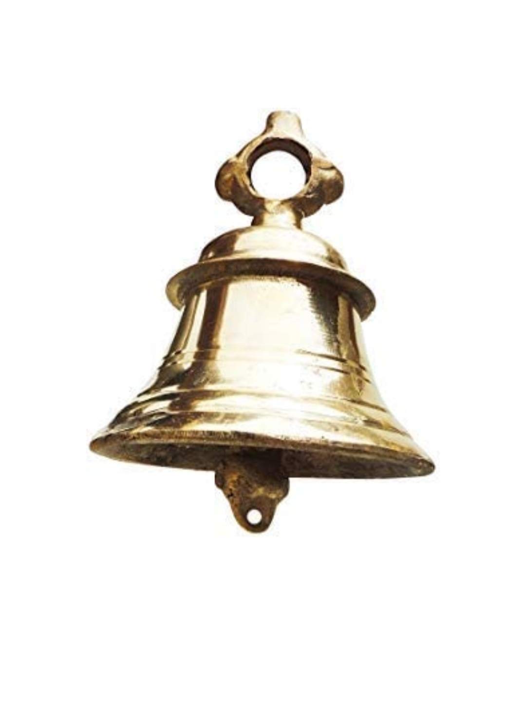 jaisakshi Brass mandir Aarti Ghanta Bell Ghanti Round Bell Big Size 51 ...
