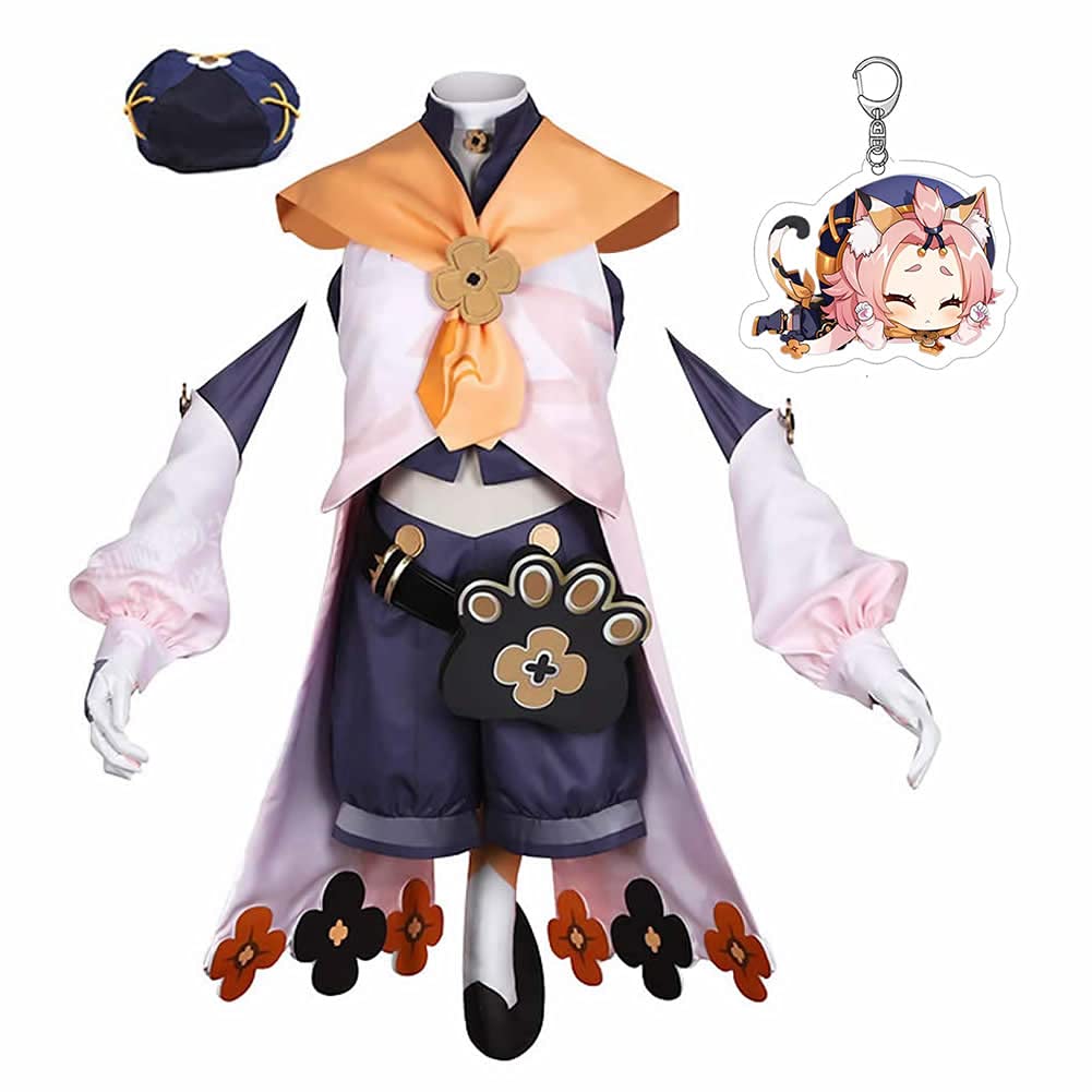 Rjzming Genshin Impact Diona Cosplay Costume Genshin Impact Costume Diona | Desertcart INDIA