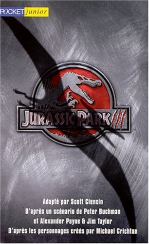Amazon.com: Jurassic Park III: 9782266115667: Scott Ciencin, Alexander ...