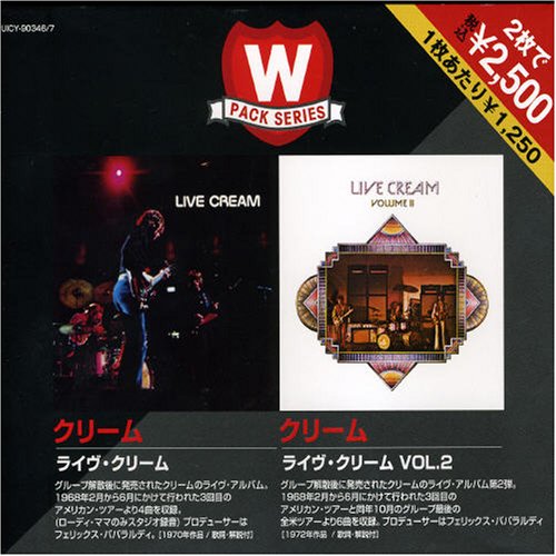 Cream - Vol. 2-Live Cream/Live Cream - Amazon.com Music