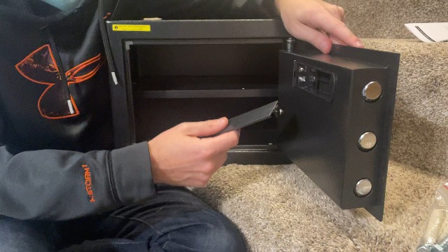 Watch Tenamic Safe Box 0.8 Cuft Fireproof Waterproof Home Safe on ...