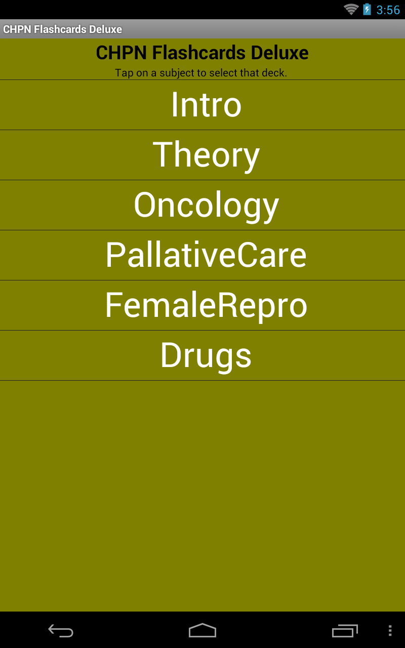 CHPN Flashcards Deluxe - App on Amazon Appstore