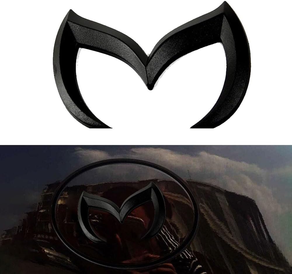 Amazon.com: 1 Pc Metal Evil 'M' Rear Trunk Badge Decal Emblem Glossy ...