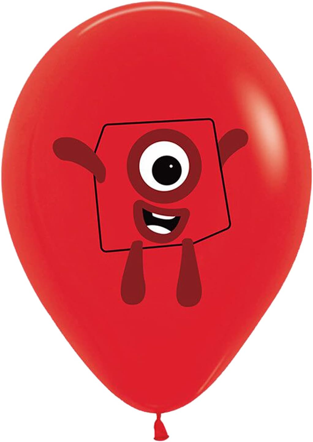 Numberblocks Theme Party Supplies - 20 Pack of Latex Balloons for ...