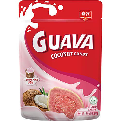 Amazon.com : Chun Guang Guava Coconut Hard Candy, 2.8 Ounce : Grocery ...
