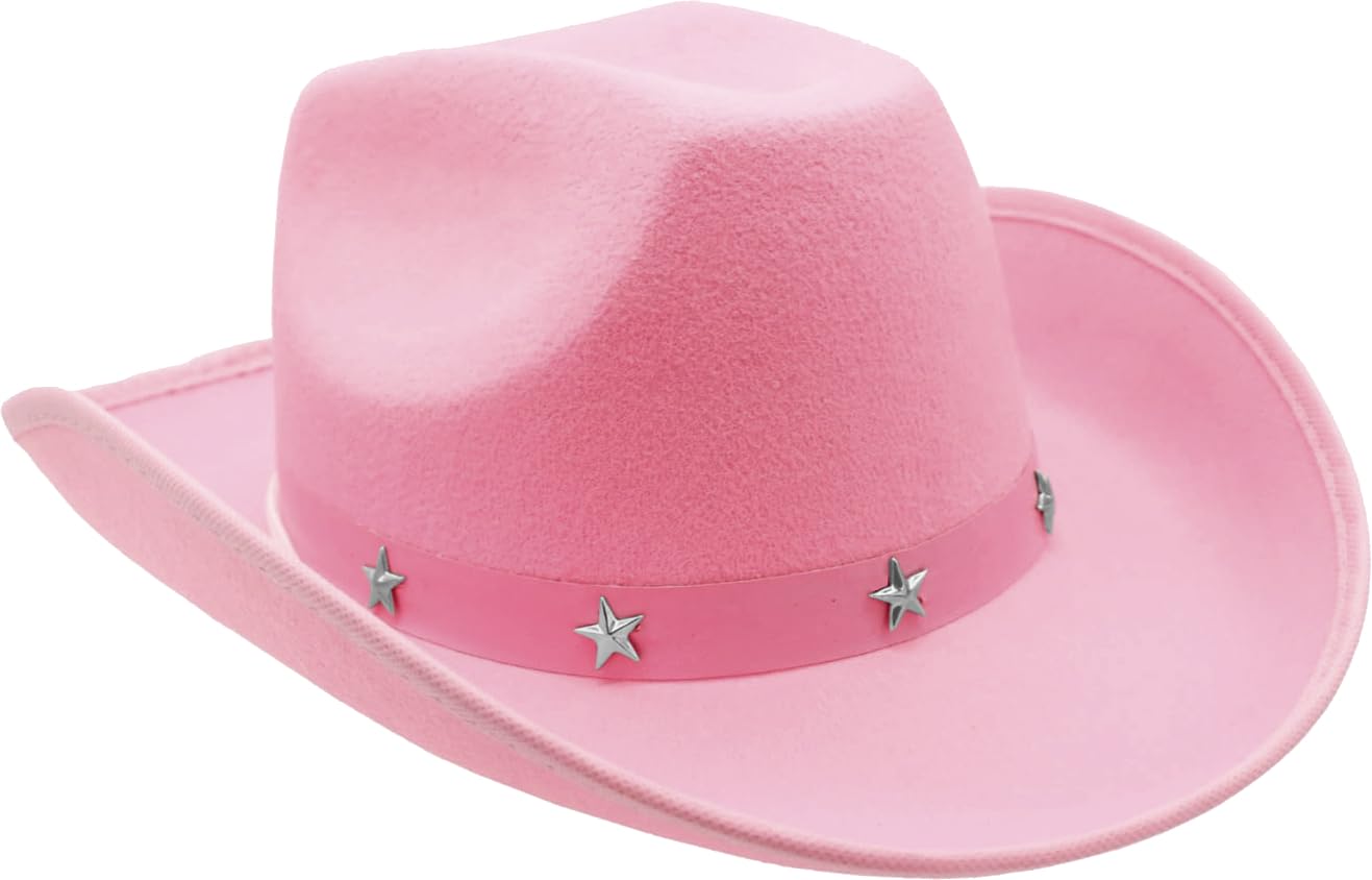 Adult's Pink Cowboy Hat Costume Accessory at Amazon Women’s Clothing store
