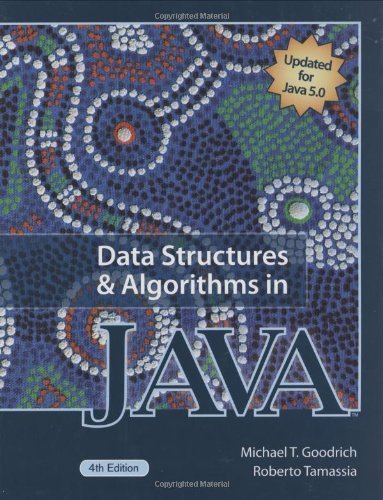 By Michael T. Goodrich - Data Structures and Algorithms in Java: 44th (fourth) Edition: AA ...