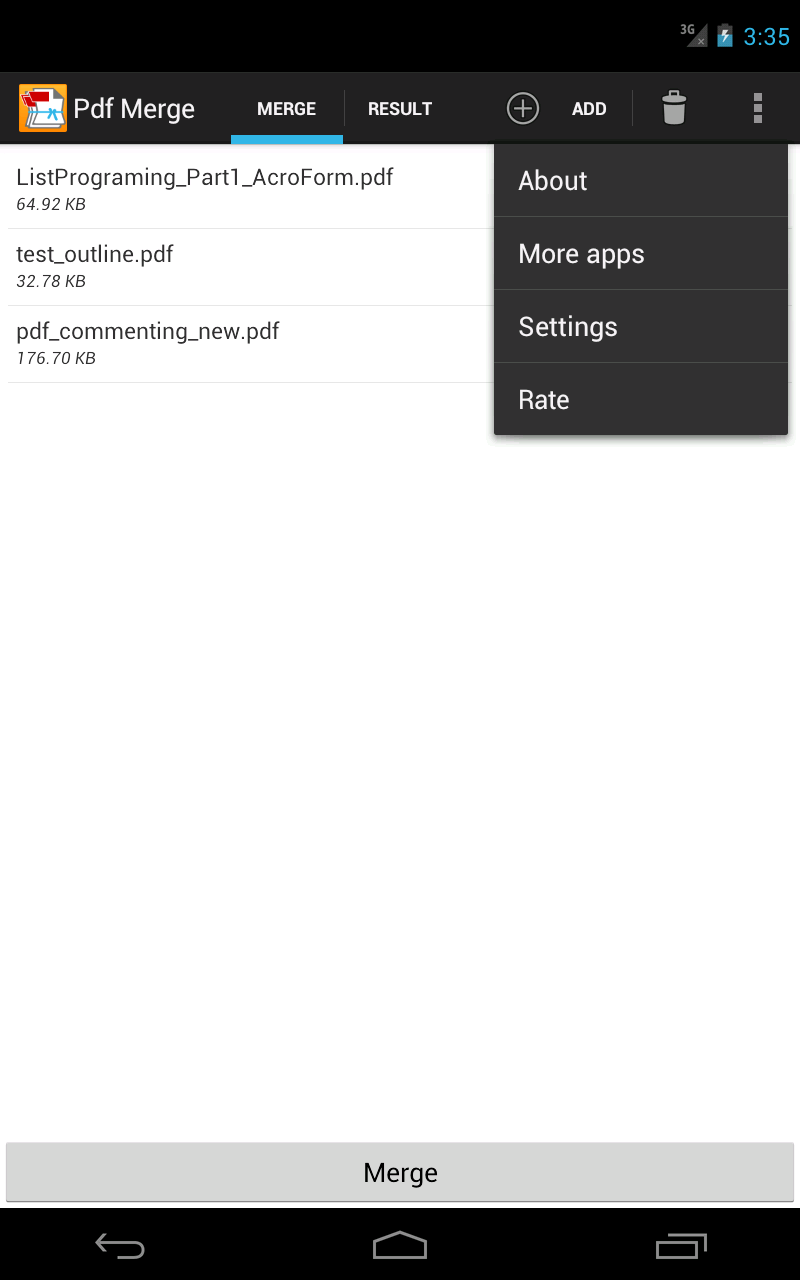 Pdf Merge - App on Amazon Appstore