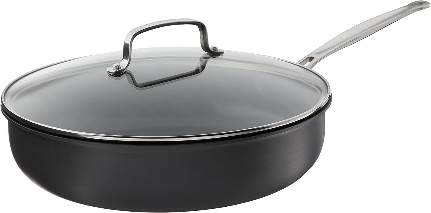 Amazon.com: Cuisinart 12-Inch Deep Fry Pan w/Cover, Chef's Classic ...