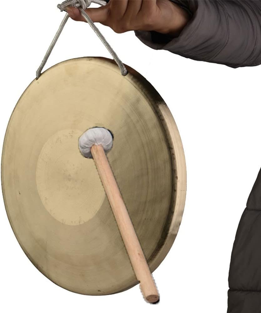 Chinese Percussion Instrument Copper Gong， Authentic gong Mini gong ...