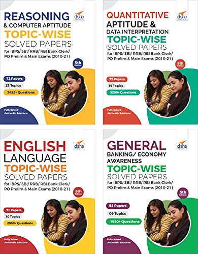 Reasoning/ Quantitative Aptitude/ English/ General Awareness Topic-wise ...