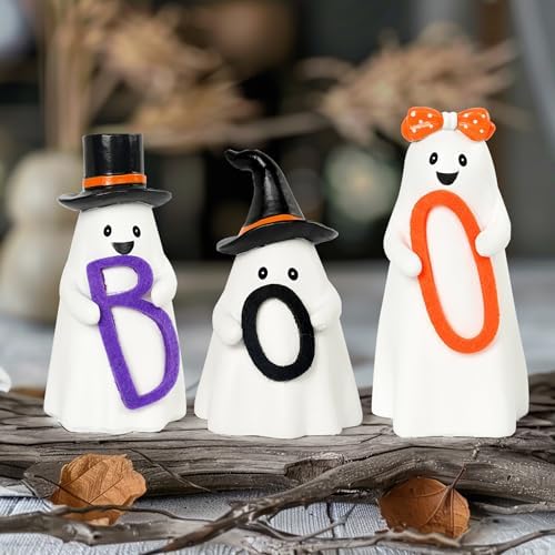 Amazon.com: Gift Boutique Halloween Witches Figurine Tabletop Decor Set ...