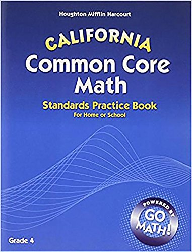Amazon.com: Houghton Mifflin Harcourt Common Core Math California: Student Edition & Practice ...