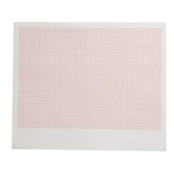 Buy TMT A4 Non-Glossy Printable ECG Graph Paper (Pack of 200 Sheets ...