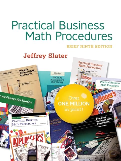 Practical Business Math Procedures Brief Edition with Student DVD ...