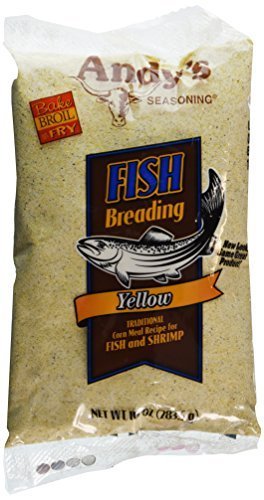 Amazon.com : Andy's Seasoning Yellow Fish Breading 10oz(Pack of 3) by ...