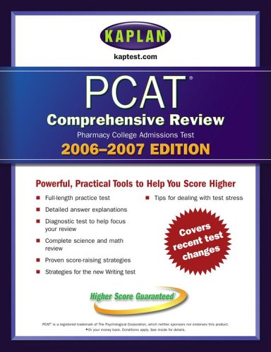 Kaplan PCAT 2006-2007: Kaplan: 9780743251860: Amazon.com: Books