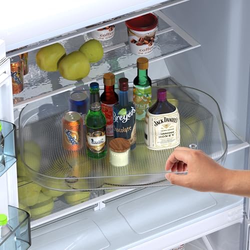 Amazon.com - 360° Rotating Lazy Susan for Fridge Anti-Silp Lazy Susan ...