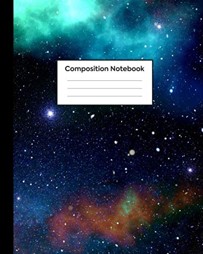 Composition Notebook: Wide Rule, Deep Space Constellations - Journal ...