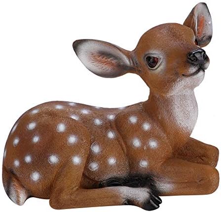 Amazon.com: Sika Deer Model, Garden Resin Deer Figurine Outdoor ...