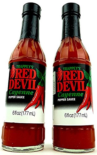 Amazon.com : Trappy's Red Devil Cayenne Pepper Sauce 6oz ( 2 pack ...