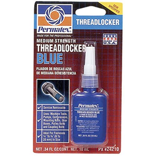 Amazon.com: Medium Strength Blue Threadlocker, 10 ml Bottle ...