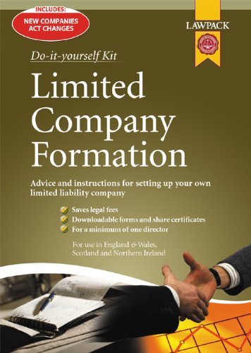 Limited Company Formation Kit (Lawpack Legal Kits) by HM Williams (2009 ...