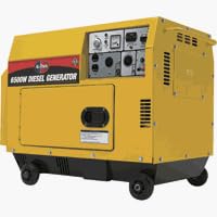 Amazon.com : All Power 6500W Disel Generator with Electric Start-10HP-4 ...