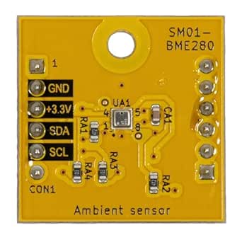 Amazon.co.jp: SM01-BME280 温度/湿度/気圧センサーBME280搭載環境センサモジュール 3.3V I2Cインターフェース(1個) : 産業・研究開発用品
