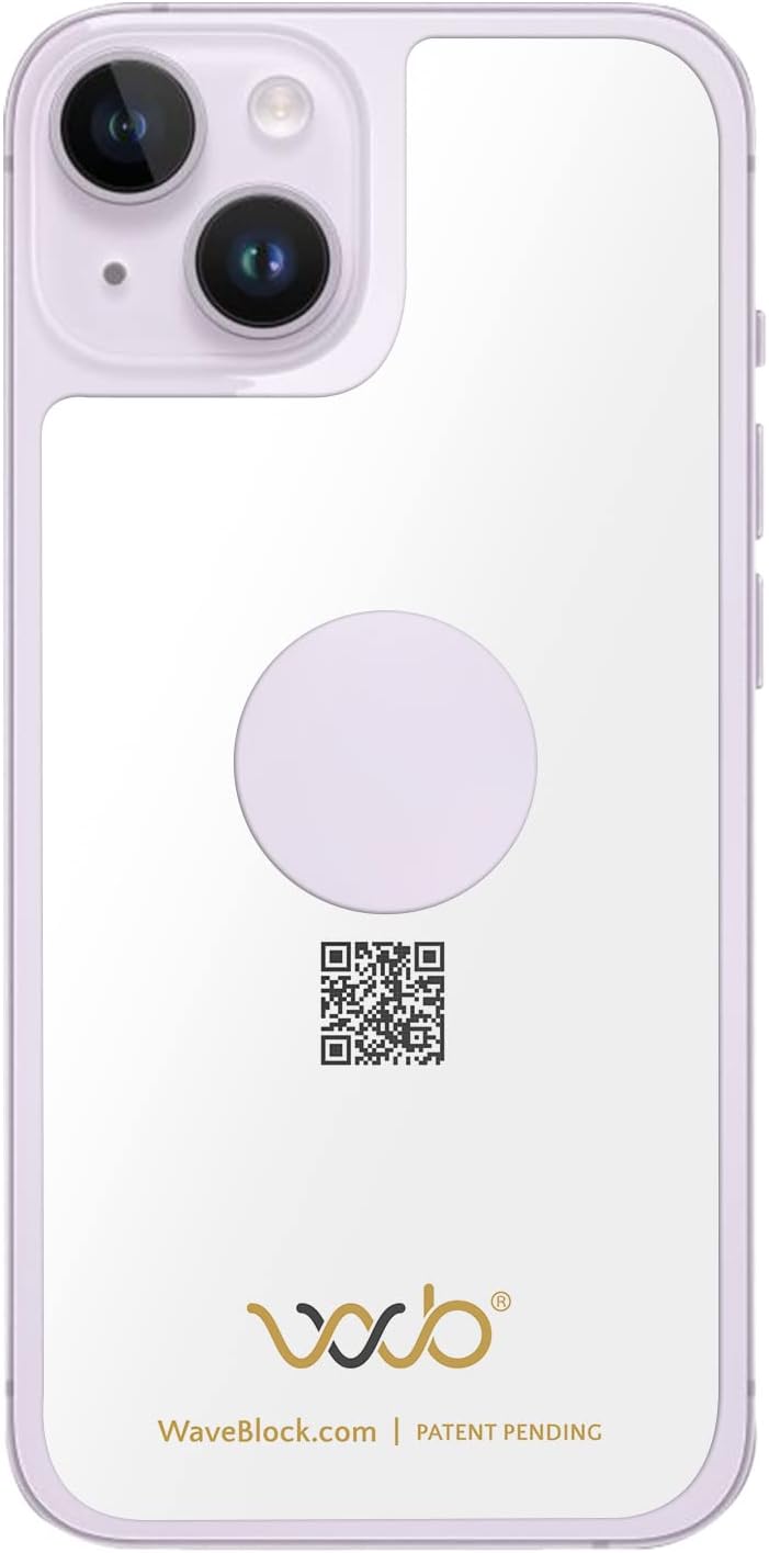 Amazon.com: WAVEBLOCK iProtect Protection Sticker for iPhone 14 and 14 ...