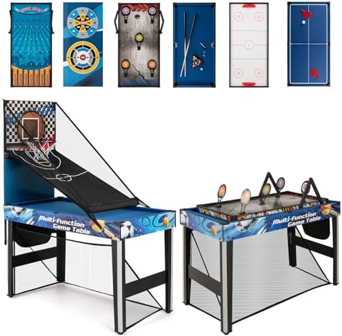 Amazon.com : Goplus 10-in-1 Multi Game Table, 48" Combo Game Table with ...