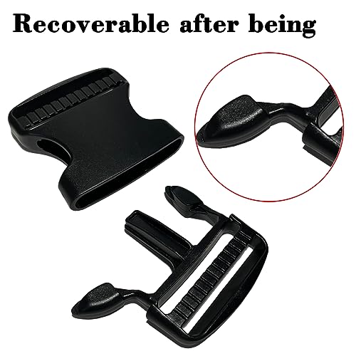 Snapklik.com : 1 Buckles For Straps Quick Side Release Plastic Buckle ...
