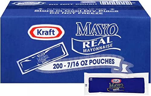 Amazon.com : Kraft Mayonnaise Packet : Kraft Mayo Packets : Grocery ...