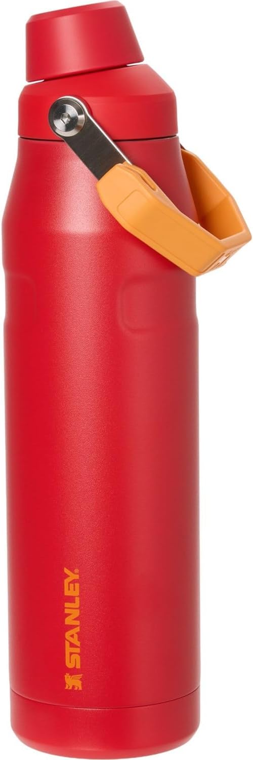 Amazon.com : STANLEY IceFlow Fast Flow Water Bottle 36 oz | Angled ...