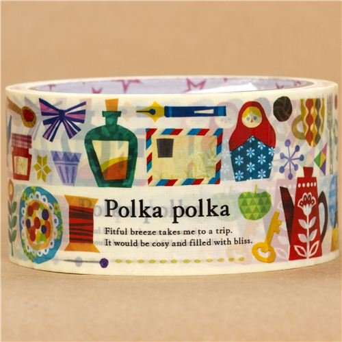 big colourful Matryoshka deco Sticky Tape : Amazon.co.uk: Business ...