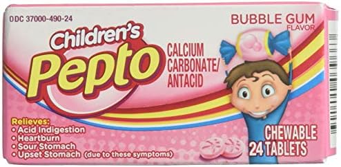 Amazon.com: Children's Pepto Chewable Tablets - 24 CT : Health & Household