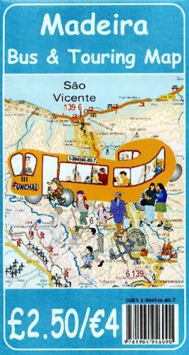 Madeira Bus and Touring Map: David Brawn: 9781904946090: Amazon.com: Books