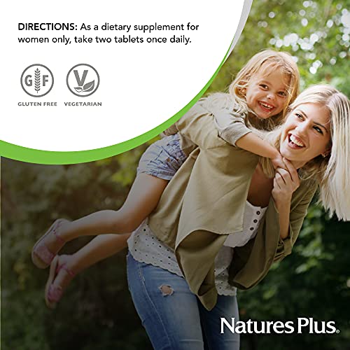 NaturesPlus Source of Life Mulheres Multivitamínico - 120 Comprimidos ...