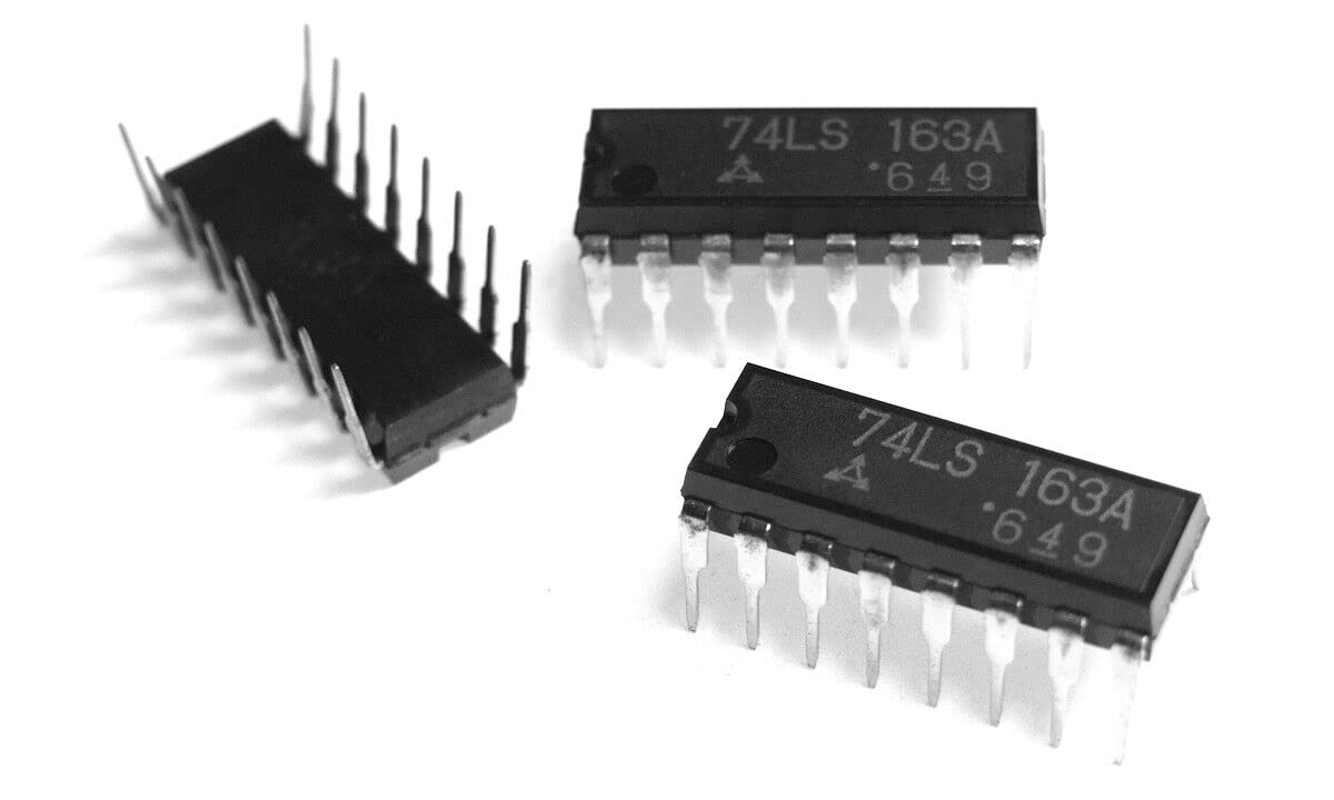74LS163A (SN74LS163AN) Binary Counter 74LS163 IC (3 pieces) : Amazon.in ...