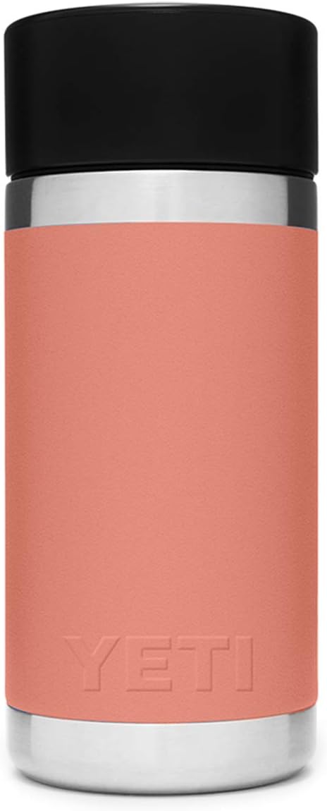 YETI Rambler 12 oz Bottle, Stainless Steel, Vacuum Insulated, with Hot ...