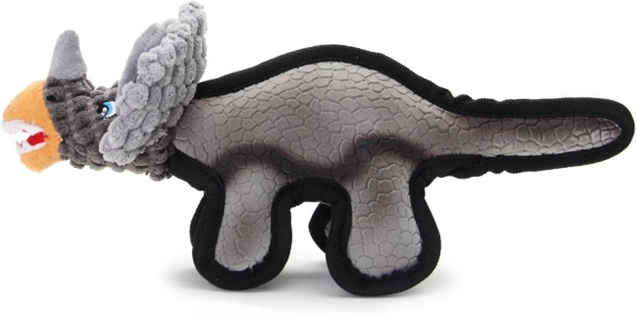 Amazon.com: YDOQOM Pet Toys, Latex Cloth, Flannel Cloth, Dinosaur ...