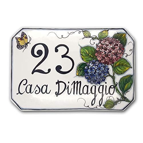 Tuscan Style House Numbers