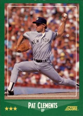 Amazon.com: 1988 Score Baseball Card #389 Pat Clements : Collectibles ...