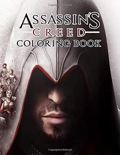 Assassins Creed Coloring Book Beautiful Illustrations Of Assassins ...
